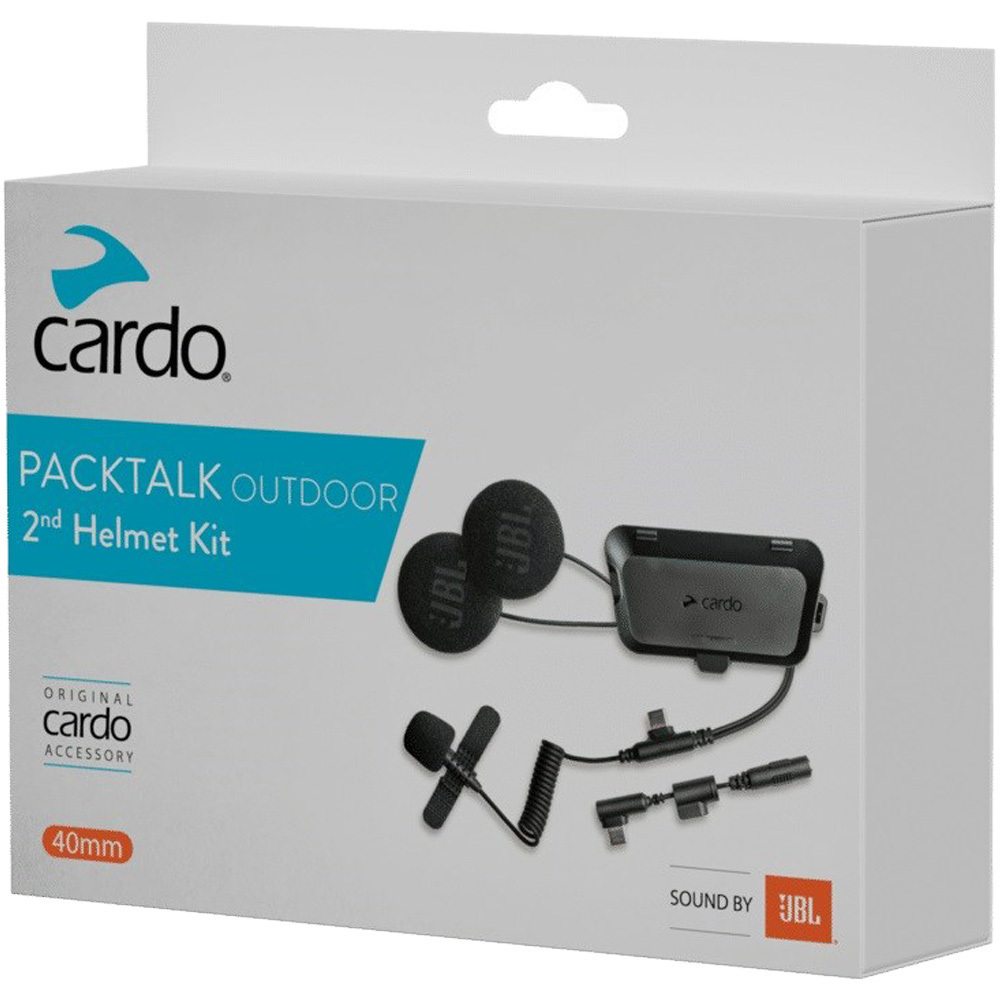 Cardo Packtalk Outdoor 2ND Helmet Kit - JBL