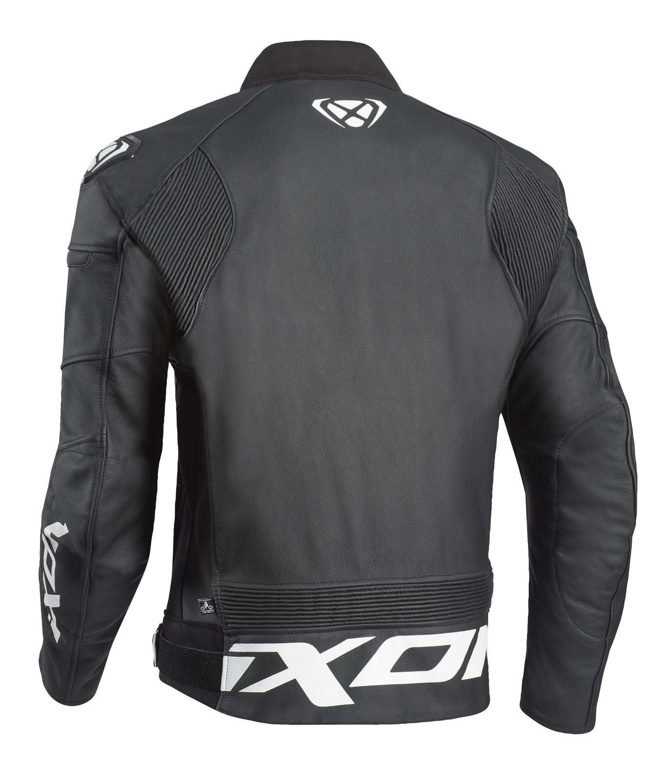 Ixon Sparrow Leather Jacket - Black/White
