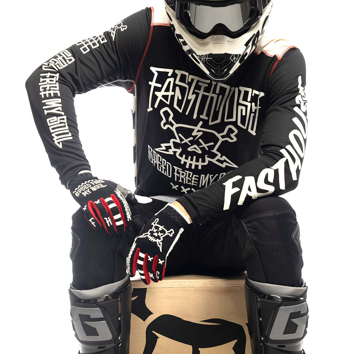 Fasthouse Grindhouse Akuma Jersey - Black - FASTHOUSE