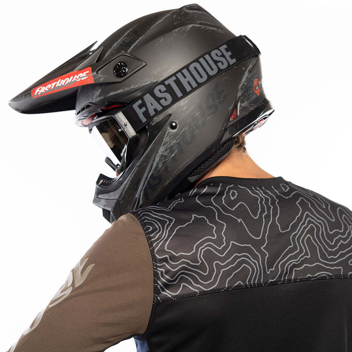 Fasthouse Off-Road Jersey - Moss/Black - FASTHOUSE