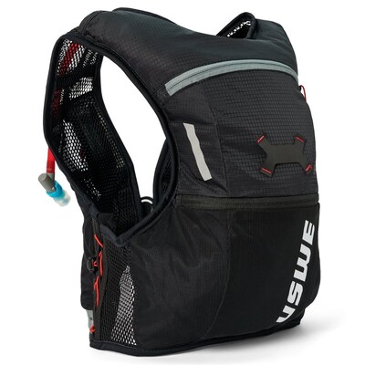 USWE RUSH 8L BIKE HYDRATION VEST CARBON BLK (XL) | MCAS
