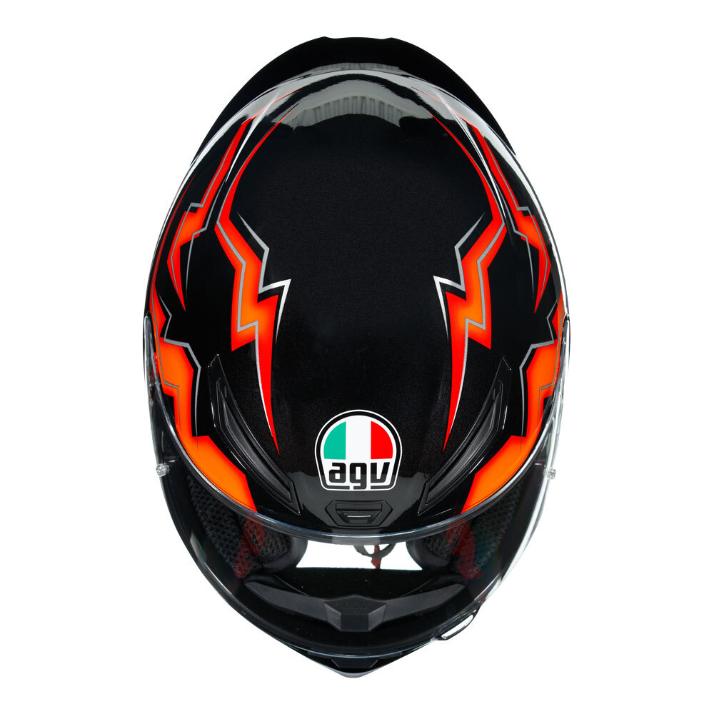 AGV K1 Kripton Helmet - Black/Orange | MCAS