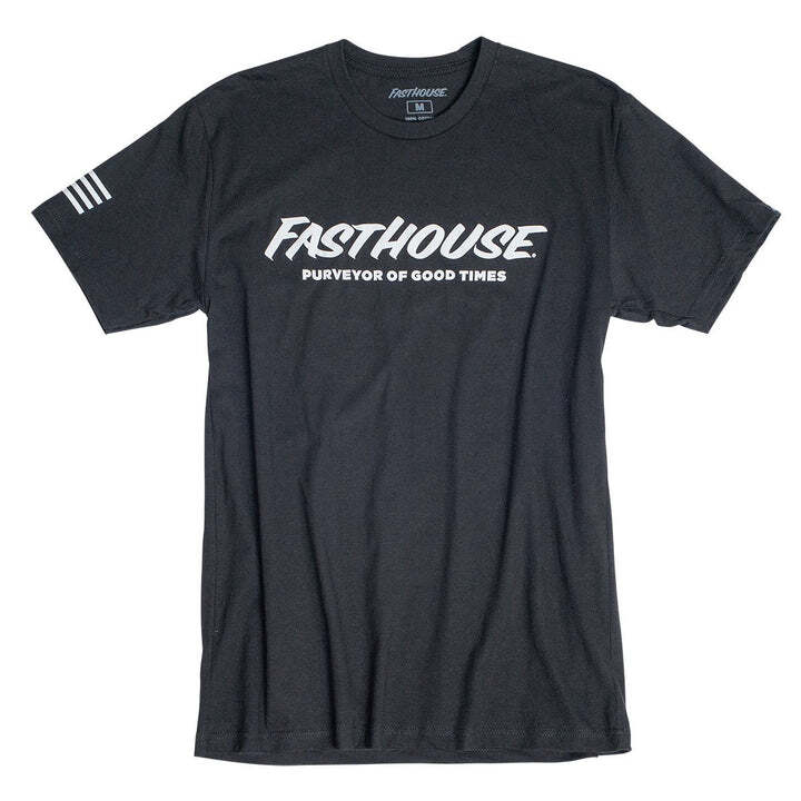 Fasthouse Logo Tee - Black | MCAS
