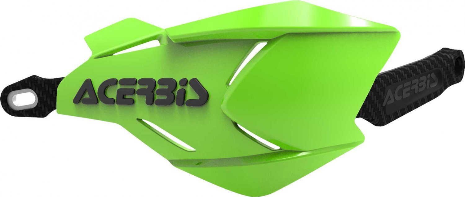 ACERBIS HANDGUARDS X-FACTORY GREEN BLACK - Acerbis