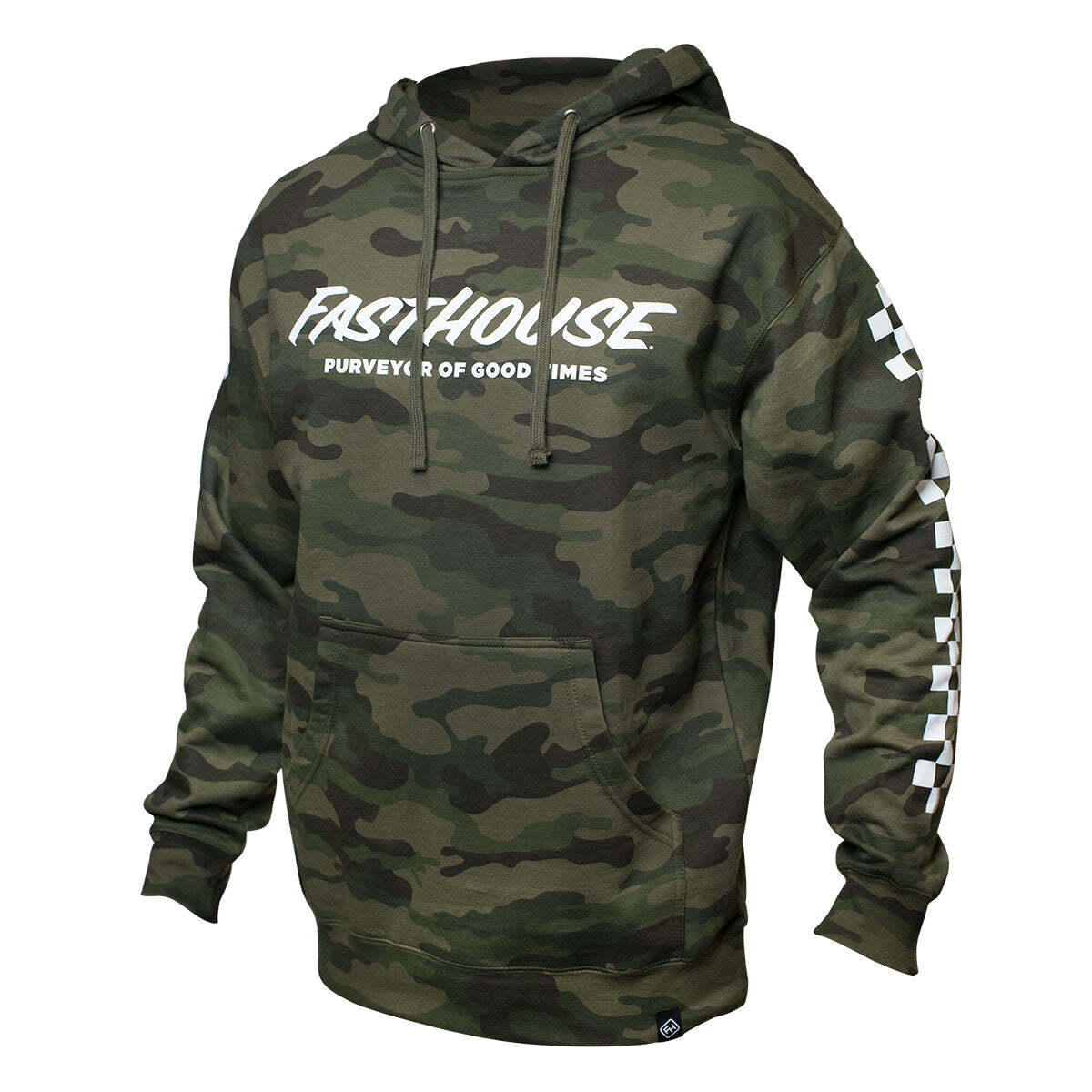 FASTHOUSE LOGO YOUTH HOODED PULLOVER - CAMO - Fasthouse | MCAS