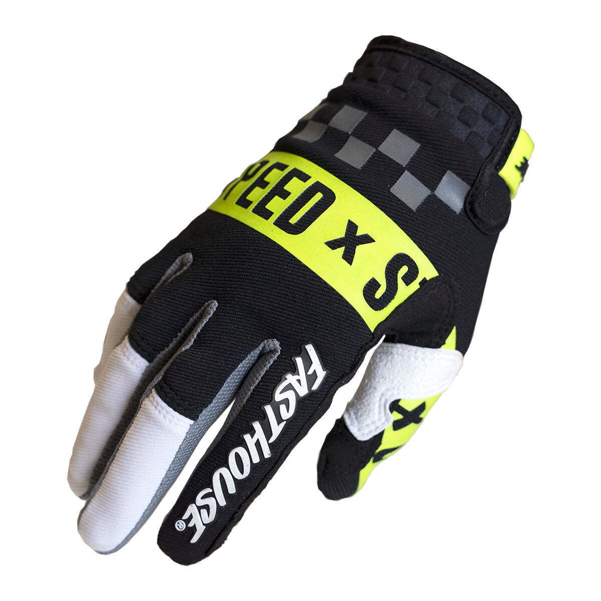 Fasthouse Speed Style Domingo Gloves - White/Black - FASTHOUSE