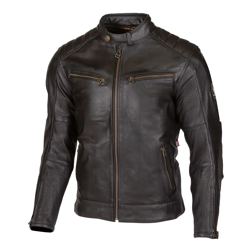 Merlin D30 Chase II Leather Jacket - Black | MCAS