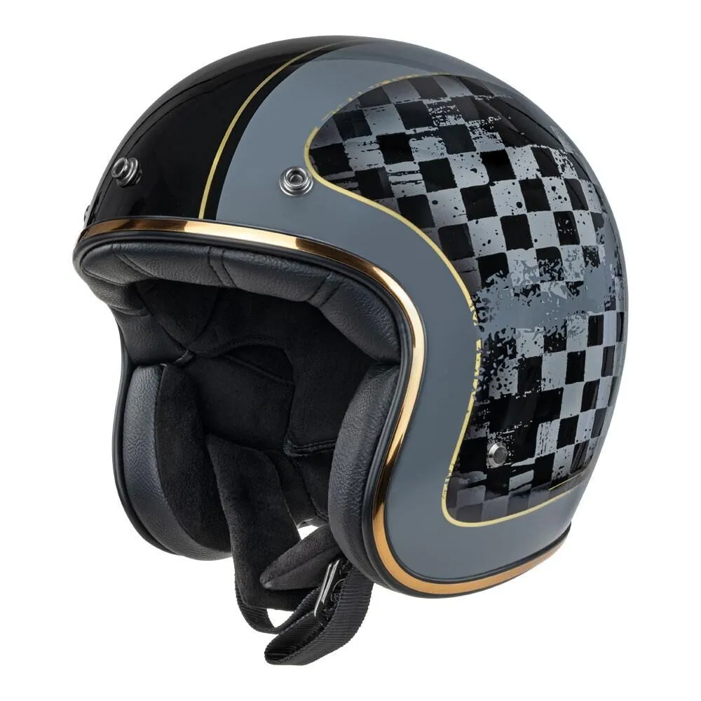 Merlin Blackbird Open Face Helmet - Black | MCAS
