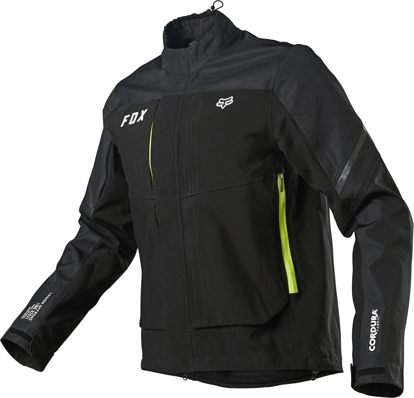 Fox Legion Downpour Jacket - Black | MCAS