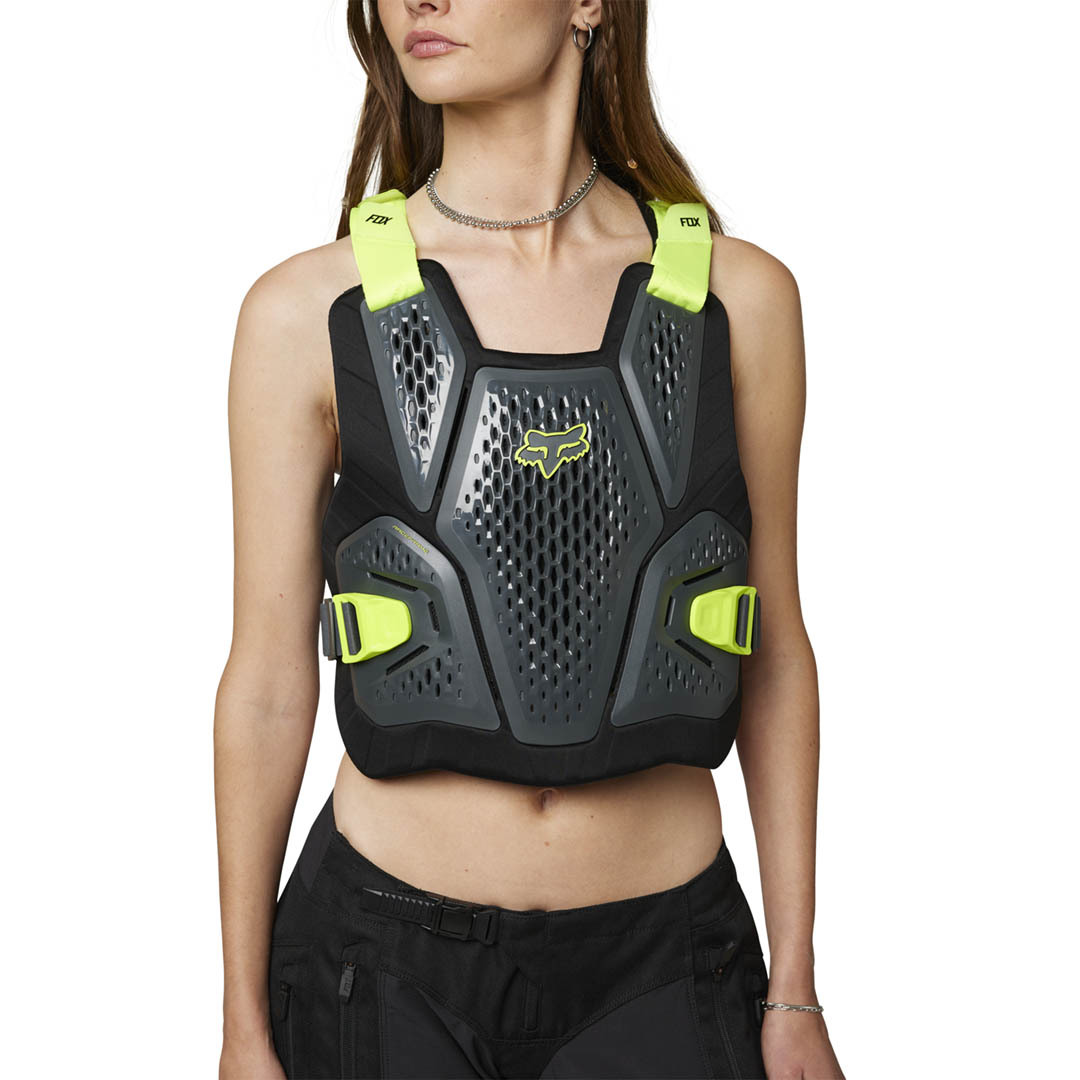 Fox Raceframe Impact SB CE D3O - Dark Shadow | MCAS