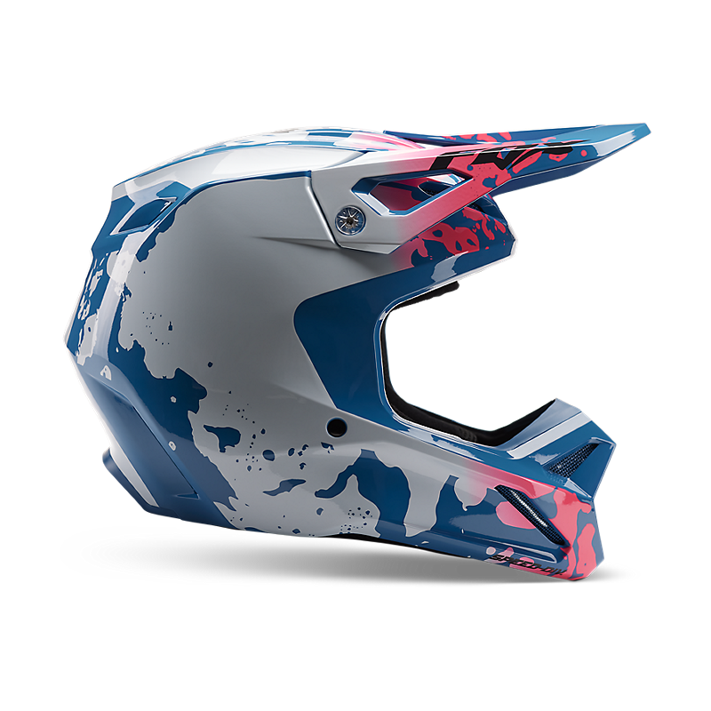 Fox V1 Morphic Helmet - Blueberry | MCAS