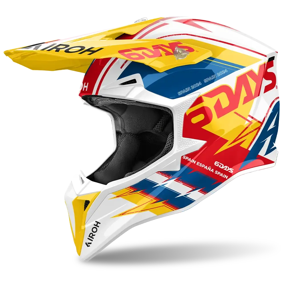 Airoh Wraaap ISDE Spain 2024 MX Helmet - Gloss | MCAS