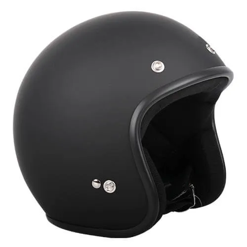 RXT A611C Low Ride Open Face Helmet - Matt Black | MCAS
