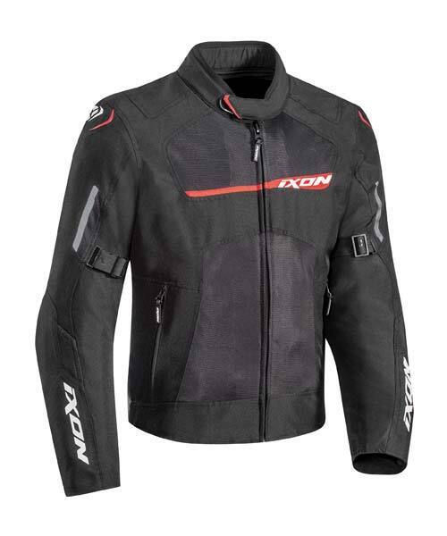 Ixon Raptor Jacket - Black/Red | MCAS