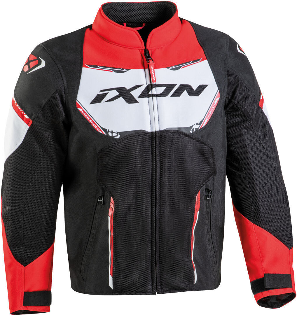 Ixon Striker Air Youth Jacket - Black/White/Red