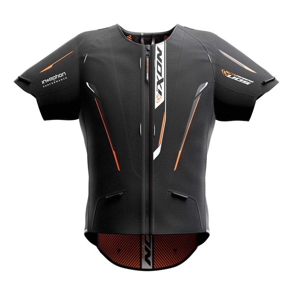 Ixon IX-Airbag U05 Airbag System Vest Shield - Black/Orange | MCAS