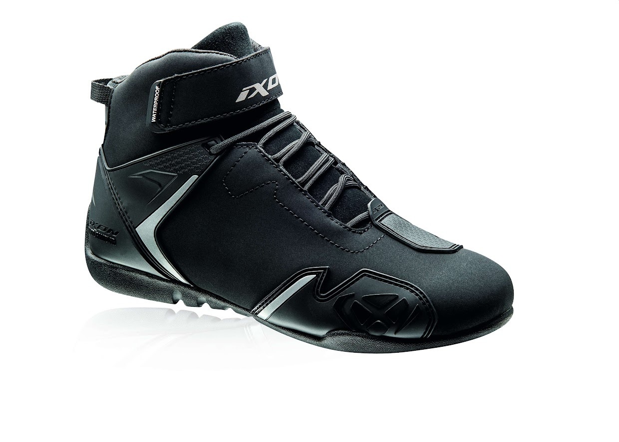 Ixon Gambler Waterproof Boot - Black/Silver | MCAS