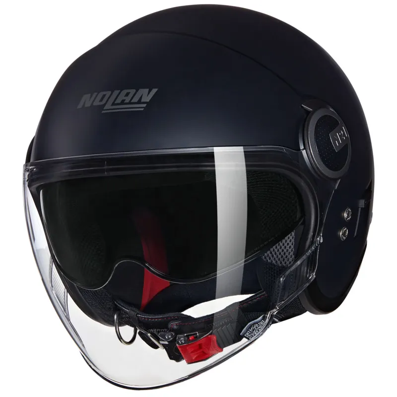 Nolan N21 Classico Open Face Helmet with Visor - Flat Black - NOLAN | MCAS