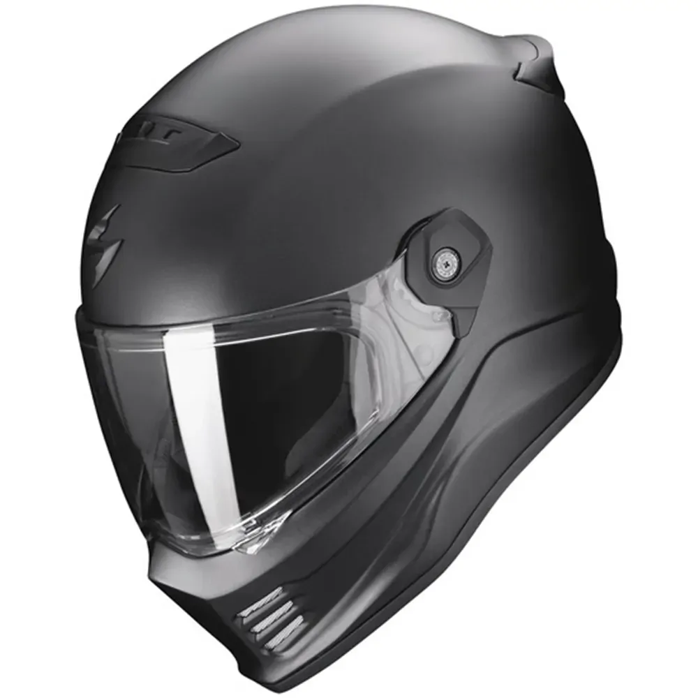 ScorpionExo Covert FX Solid Helmet - Matte Pearl Black | MCAS