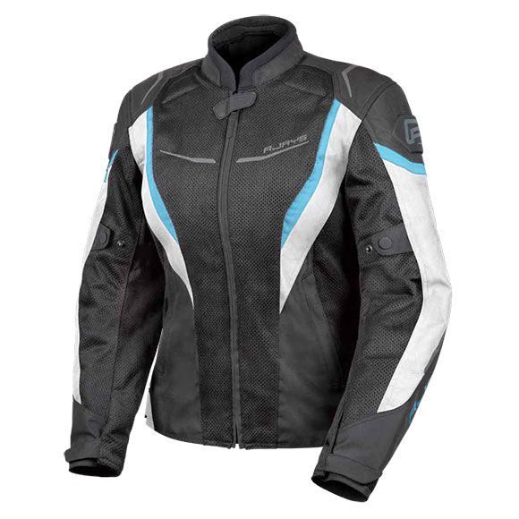 Shop Rjays Swift III Womens Jacket - Black/White/Blue | MCAS | MCAS