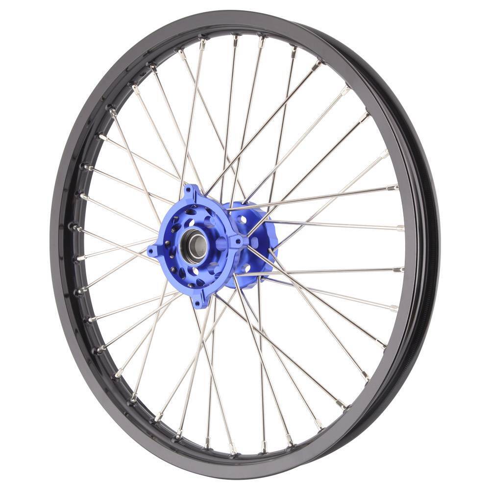 Xtech MX Mini Wheel Front YZ85 RM85 2002 UP Black Rim Blue Hub Silver ...